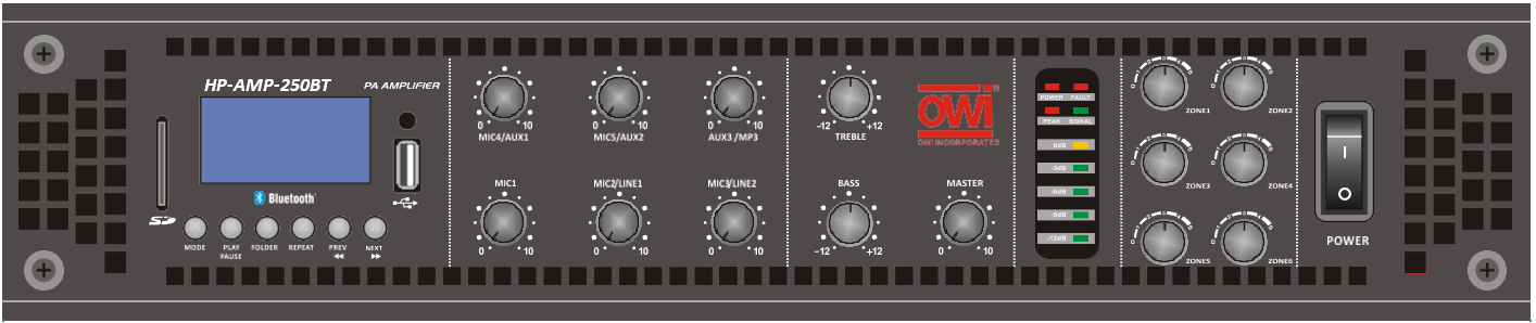 6W Bluetooth Amplifier Compact Audio Solution | OWI